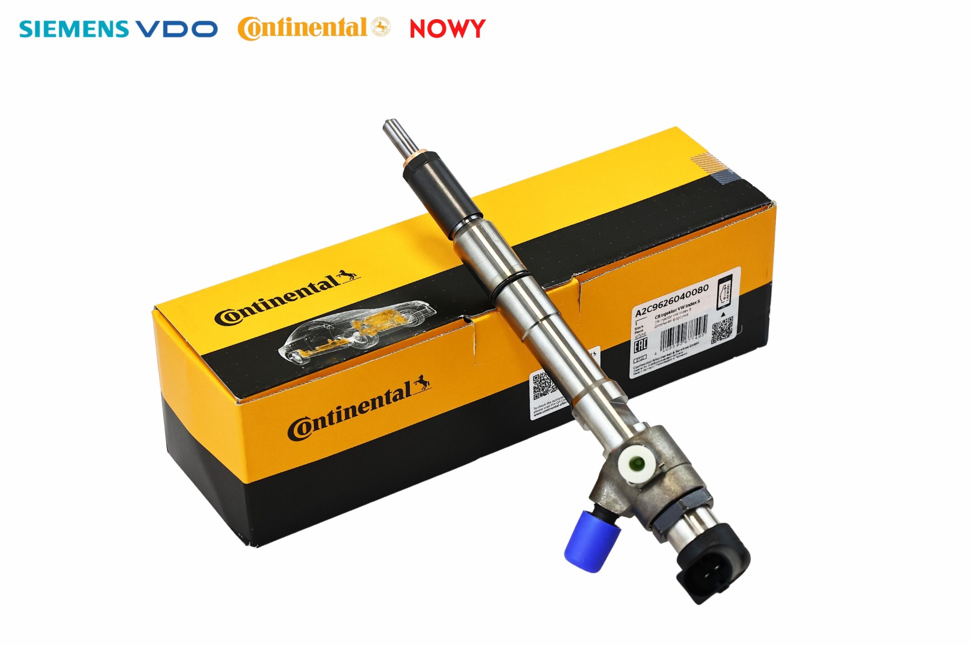 Wtryskiwacze A2C9626040080 03L130277B Continental VW Golf nowy cena