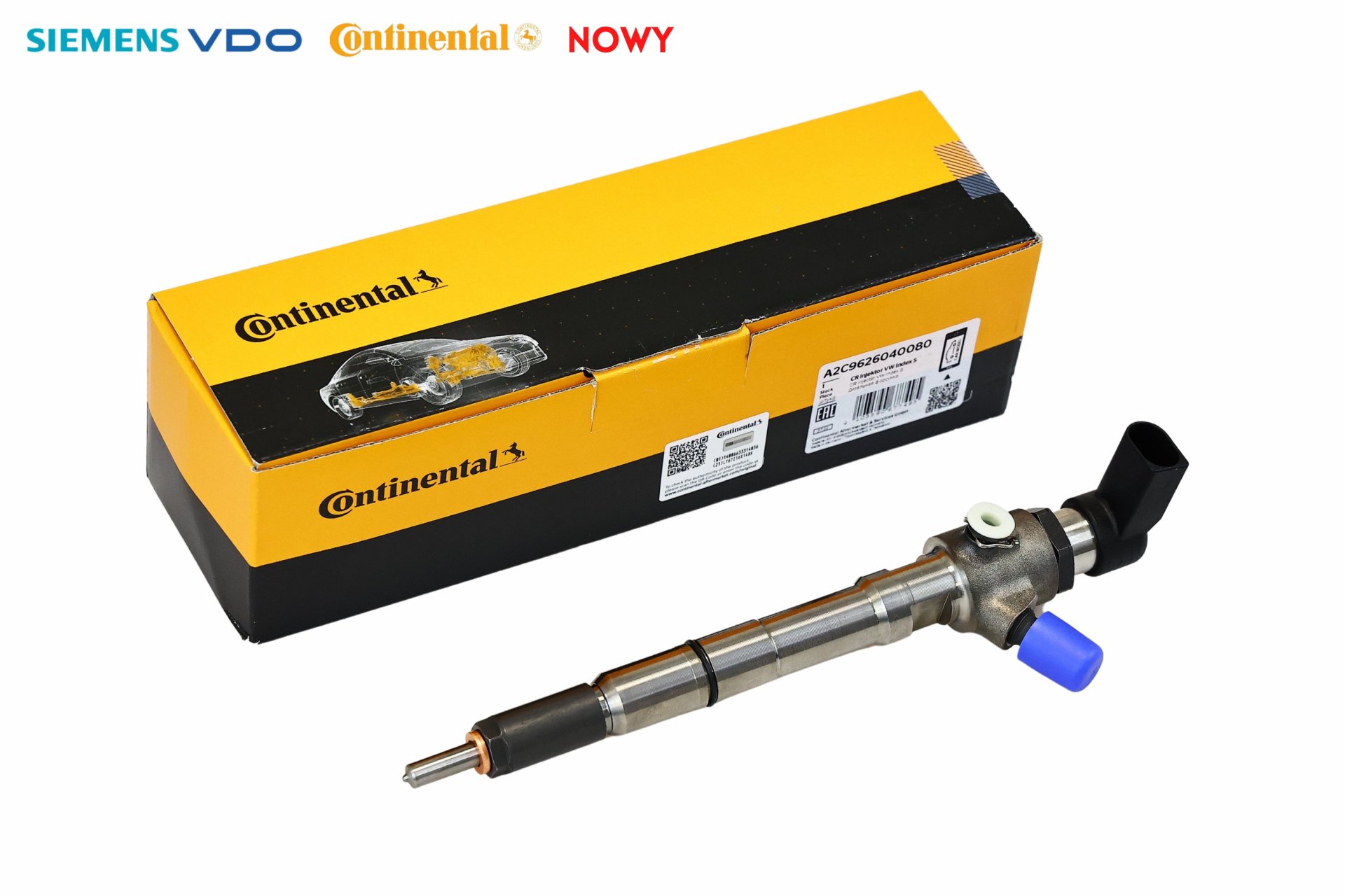 Wtryski Siemens VDO 03L130277S A2C9626040080 VW Jetta nowy cena