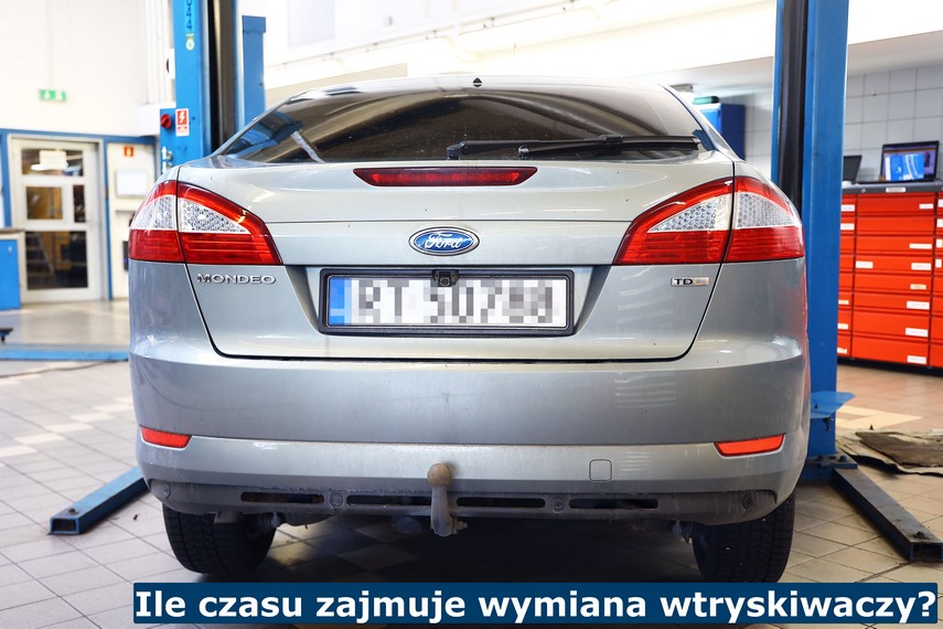 Ile czasu zajmuje wymiana wtryskiwaczy? Ile czasu zajmuje wymiana wtryskiwaczy?