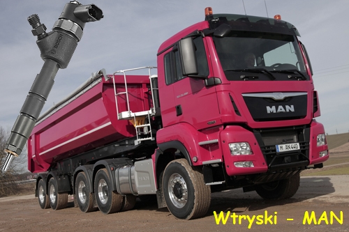 Regeneracja, naprawa wtryskiwaczy (wtrysków) – MAN TGS